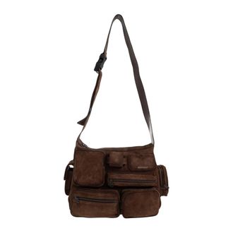 Balenciaga Wildleder Tasche Superbusy - - Bags - Herren - Braun - ONE SIZE