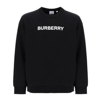 Burberry Homme, Sweatshirts et sweats &agrave; capuche, Noir, Taille: XS SweaT-shirt &agrave; logo effet bouffant