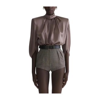 MUGLER Cascade Tunic - - Blouses & Shirts - Damen - Beige - XS