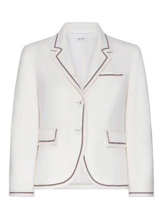 Thom Browne Casualjacke - Weiß