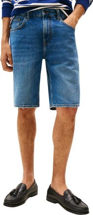 Tommy Hilfiger Herren Jeans Shorts Brooklyn Regular Fit, Blau (Vista Blue), 40W