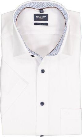 Olymp Herren Hemden wei&szlig; Baumwolle