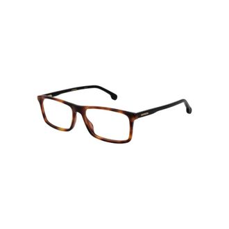 Carrera Braune Rechteckige Optische Gestelle mit Federscharnier - - Accessories - Herren - Braun - ONE SIZE