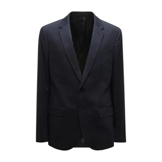 Dondup Uj900 Baumwoll-/Seidenjacke - - Jackets - Herren - Blau - XL