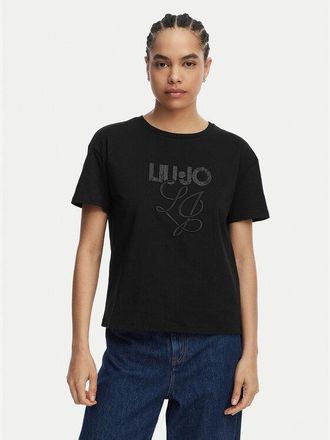 Liu Jo T-Shirt WA6238 JS923 Schwarz Regular Fit