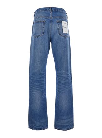 Frame Denim Mens Straight Jeans Blue