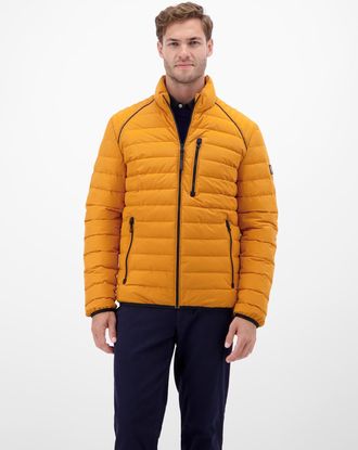 Lerros Steppjacke LERROS LERROS Light-Weight Herren Steppjacke, Herren, Gr. XL, orange (pumpkin orange), 100% Polyester, Jacken, Wasserabweisend, atmungsakti