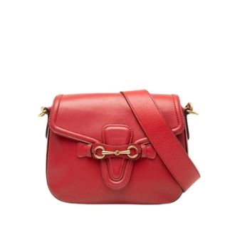 Gucci Sac bandouli&egrave;re Pre-owned en toile - Femme - Pre-owned - Rouge - Taille: ONE Size