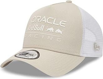 New Era A-Frame Snapback Trucker Cap - Red Bull Racing Stone