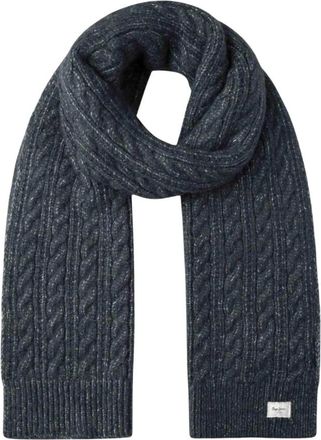 Pepe Jeans London Femme, Accessoires, Bleu, Taille: ONE Size Fiona Scarf