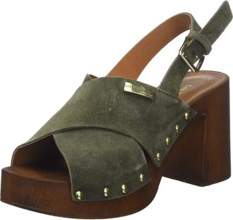 Les Tropeziennes LES TROPEZIENNES PAR M. BELARBI Damen Tessy Sandale, kaki, 38 EU