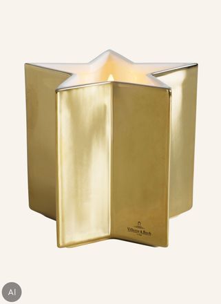 Villeroy & Boch Led Kerze Luzern L gold