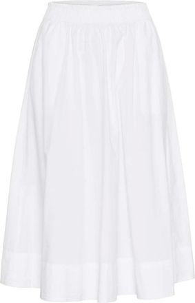 Inwear Femme, Jupes, Blanc, Taille: 42 FR Midi Skirts