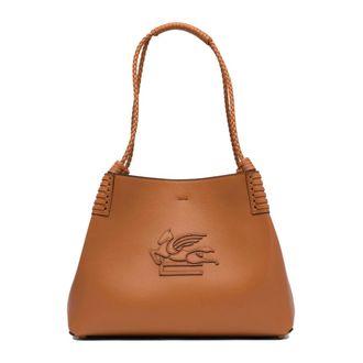 Etro Femme, Sacs, Brun, Taille: ONE Size Sac &agrave; Bandouli&egrave;re en Cuir Marron Style &Eacute;l&eacute;gant