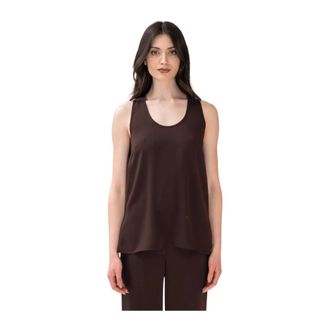 P.A.R.O.S.H. P.a.r.o.s.h., Damen, Oberteile, Braun, LGr&ouml;&szlig;e