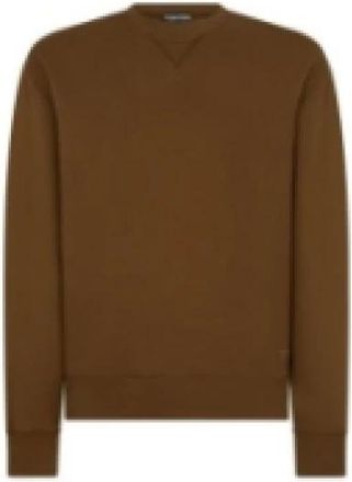 Tom Ford Homme, Sweatshirts et sweats &agrave; capuche, Brun, Taille: M Tom Ford Sweaters