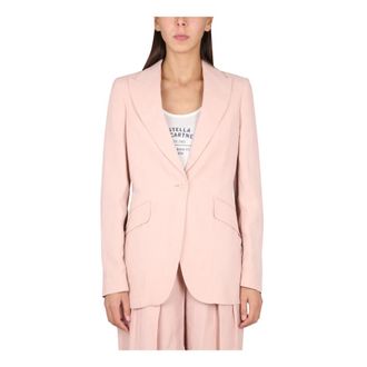 Stella McCartney Einreihiger Blazer - - Jackets - Damen - Rosa - XS