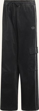 adidas Originals Adidas Originals Adicolor Cargohose, Cord schwarz