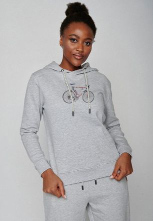 Greenbomb Hoodie Chipper Bike Norway Motiv Fahrrad (1) 100 % Bio-Baumwolle, GOTS-zertifiziert, weicher, angenehmer Stoff