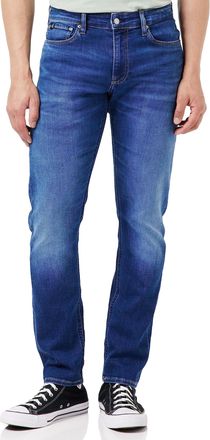 Calvin Klein Jeans Calvin Klein Herren Jeans Hose Slim Fit, Blau (Denim Dark), 31W/32L