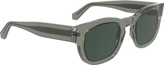 Calvin Klein Femme, Accessoires, Gris, Taille: ONE Size Lunettes de soleil rondes