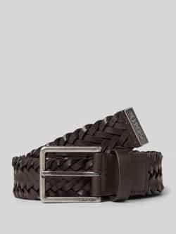 Calvin Klein G&uuml;rtel aus Nappaleder in Flecht-Optik