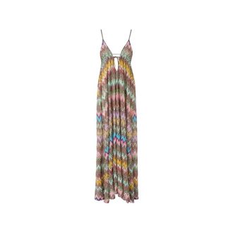 Missoni Femme, Robes, Multicolore, Taille: 38 FR Zigzag Short Cover-up