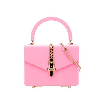 Gucci Sac &agrave; main en plastique doccasion - Femme - Pre-owned - Rose - Taille: ONE Size