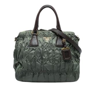 Prada Sac bandouli&egrave;re Pre-owned - Femme - Pre-owned - Vert - Taille: ONE Size