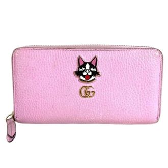 Gucci Portefeuille long (bi-pli) Pre-owned - Femme - Pre-owned - Rose - Taille: ONE Size