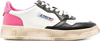 Autry Femme, Chaussures, Blanc, Taille: 37 EU Super Vintage Low Baskets