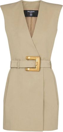 Balmain Belted Blazer Dress