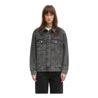 Anine Bing Rory Denim Jacket - - Jackets - Damen - Grau - M