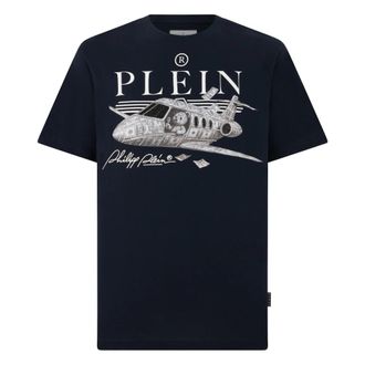Philipp Plein T-Shirts - - Tops - Herren - Blau - XL