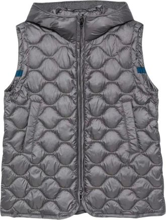 Luisa Cerano Gilet dext&eacute;rieur en duvet - Femme - Vestes - Gris - Taille: 38 FR