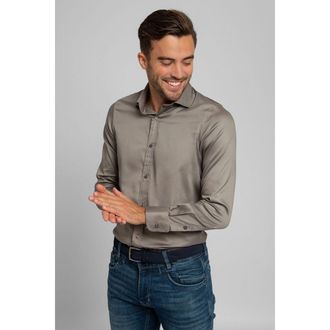 Suitable Chemise Satin Gris