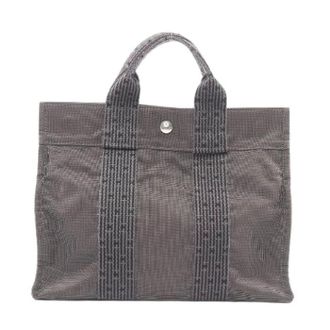 Herm&egrave;s Pre-owned Sac Cabas Herline PM - Femme - Pre-owned - Gris - Taille: ONE Size
