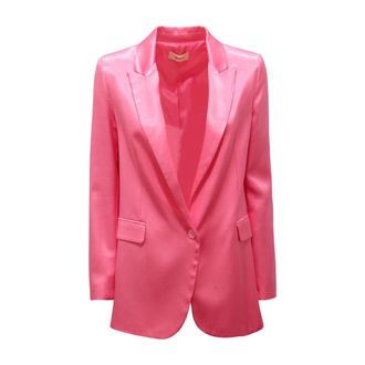 Vicolo Ty-Gi0015-Ca3901 Satinjacke - - Jackets - Damen - Rosa - XS