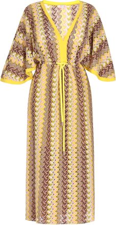 Izia Kleid Damen Gelb Mehrfarbig