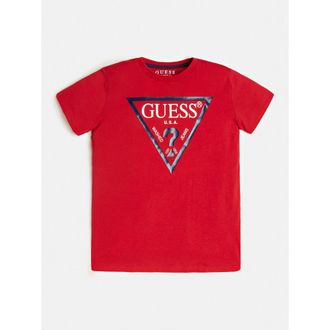 Guess T-Shirt L73I55 K8HM0 Rot Regular Fit