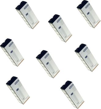 DeLonghi Ersatzteil - Set von 8 Wasserenth&auml;rterfiltern Modelle ecam