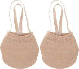 Hemobllo Prot&egrave;ge-Semelles Respirants pour Chaussures de Danse &agrave; Demi-Semelles Taille L Coussinets Antid&eacute;rapants L&eacute;gers en Tissu Maille Adapt&eacute;s pour Ballet Gymn