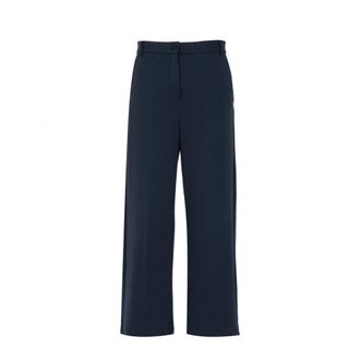 Max Mara Cropped Hosen - - Trousers - Damen - Blau - XL