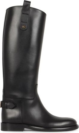 Burberry Femme, Chaussures, Noir, Taille: 36 EU Cavalier High Boot