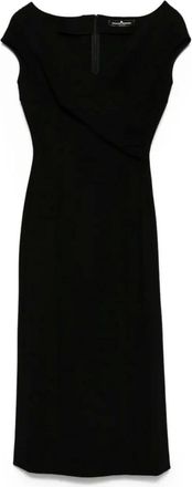 Ermanno Scervino Femme, Robes, Noir, Taille: 36 FR Crossover Dress
