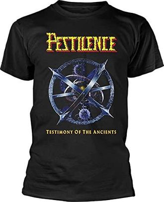 Rive Pestilence Testimony of The Ancients Symbol T-Shirt Black XXL