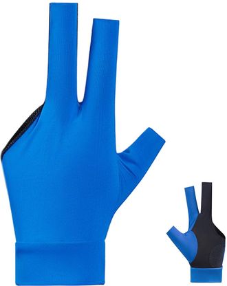 Generico Billardhandschuhe f&uuml;r Herren, Billardhandschuh links, Billardhandschuh f&uuml;r linke Hand, 3 Finger, Billardhandschuh, atmungsaktiv, elastische Handschuhe