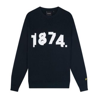 Lyle & Scott 1874 Sweatshirt f&uuml;r Herren (Marine)