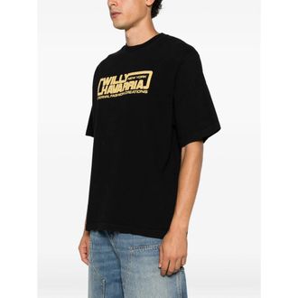 Willy Chavarria Logo Print T-Shirt - Black