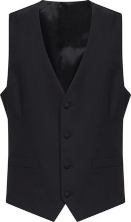 Lardini Homme, Costumes, Noir, Taille: XL Gilet en Laine